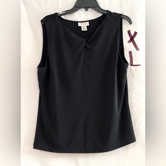 Talbots | Tops | Ladies Black Sleeveless Top | Poshmark